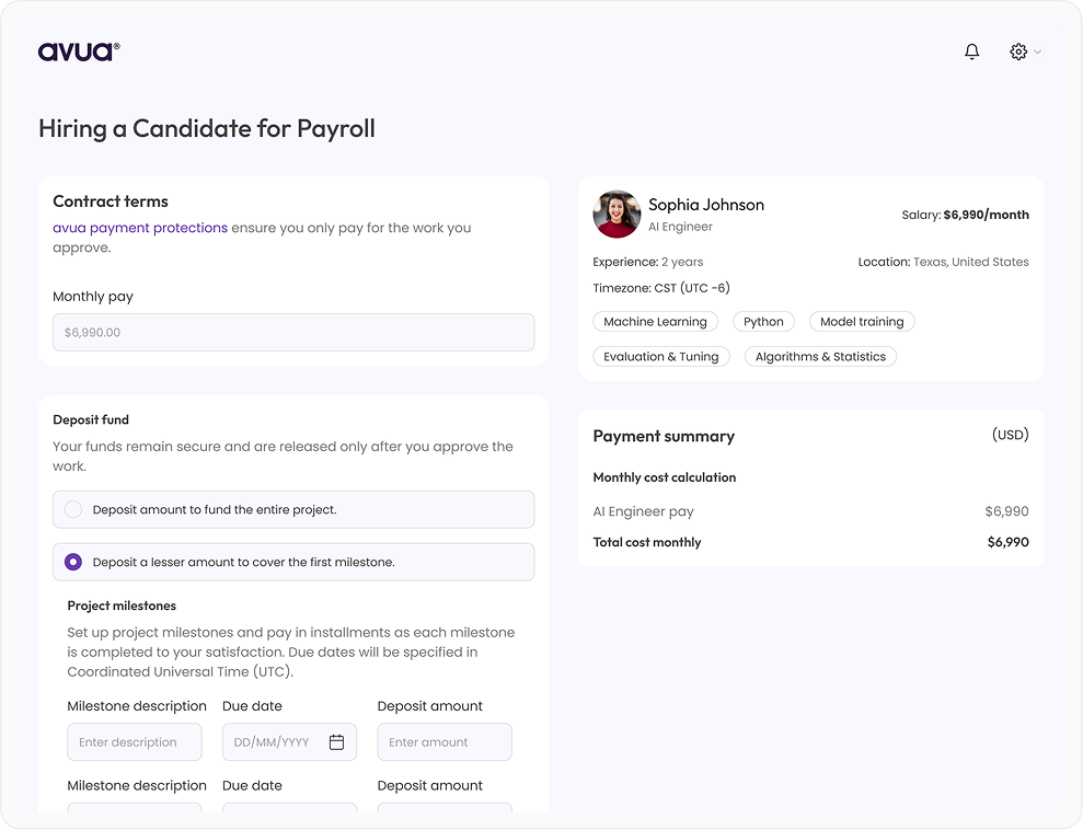 avua® | Your AI Hiring Platform